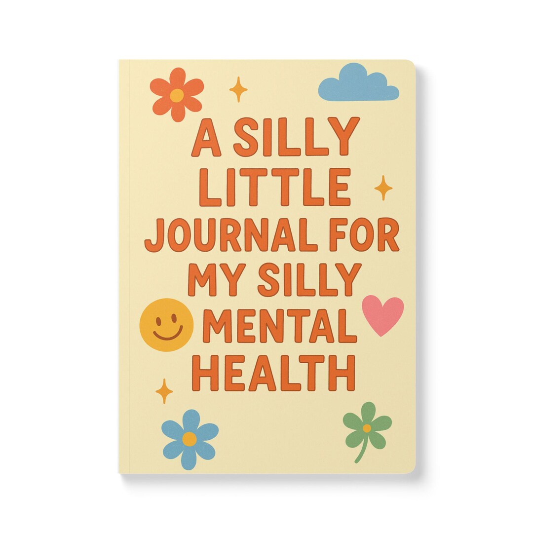 Mental Health Journal | Silly Little Journal | Daily Check-in for ...