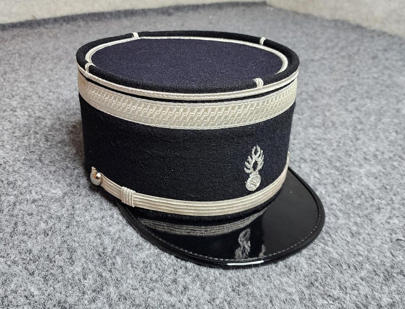 French Kepi Hat, Gendarme Military Officer Cap ,gendarme Un Képi ...