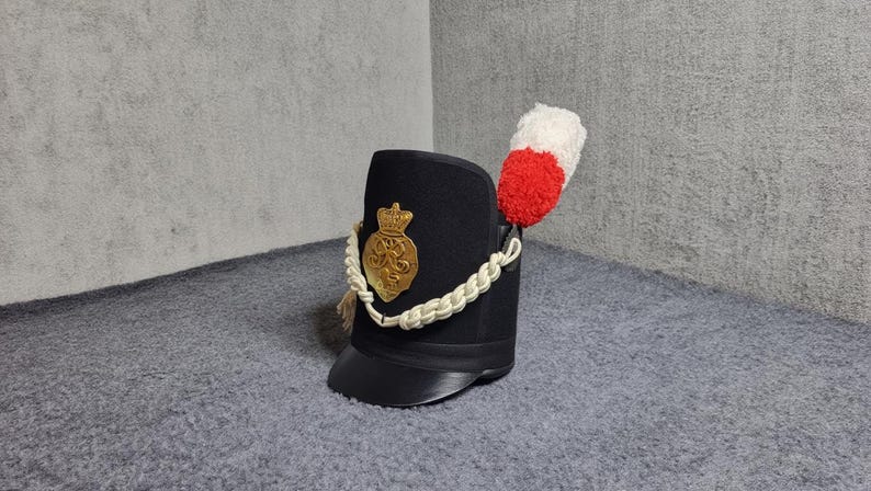 Napoleonic British Shako Hat 1812 Replica | Handmade Infantry Military ...