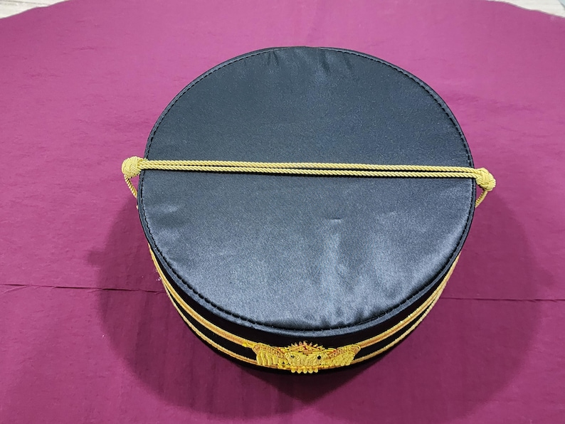 Freemason 32nd Degree Scottish Rite Cap - Wings Down Eagle - Hand ...