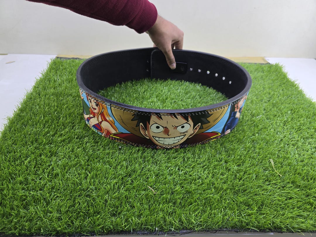 Custom Anime Lever Belt | Personalized Powerlifting Waist Strap | Manga ...