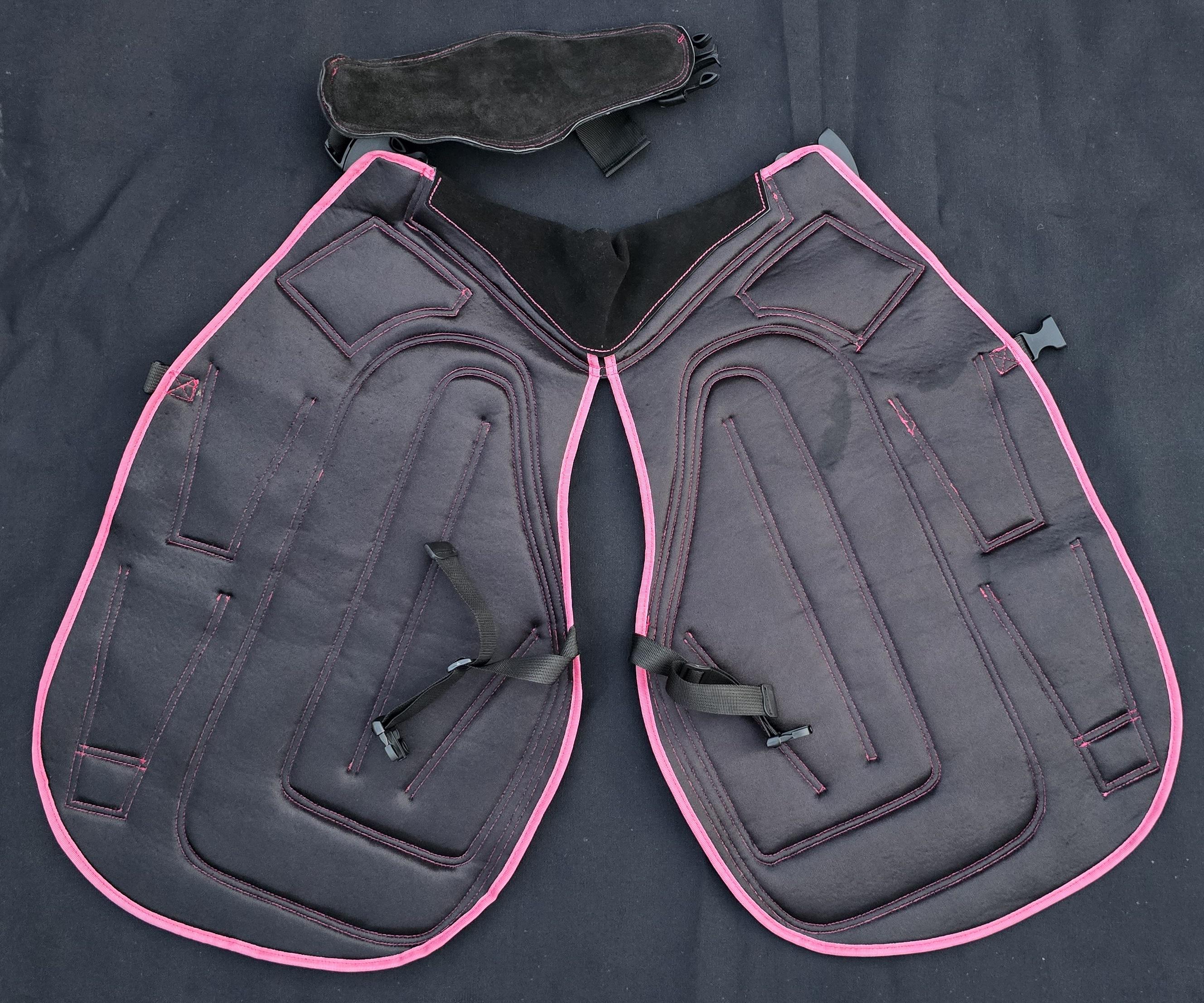 Ladies Leather Farrier Chaps, Women's Horseshoeing Apron, Adjustable ...