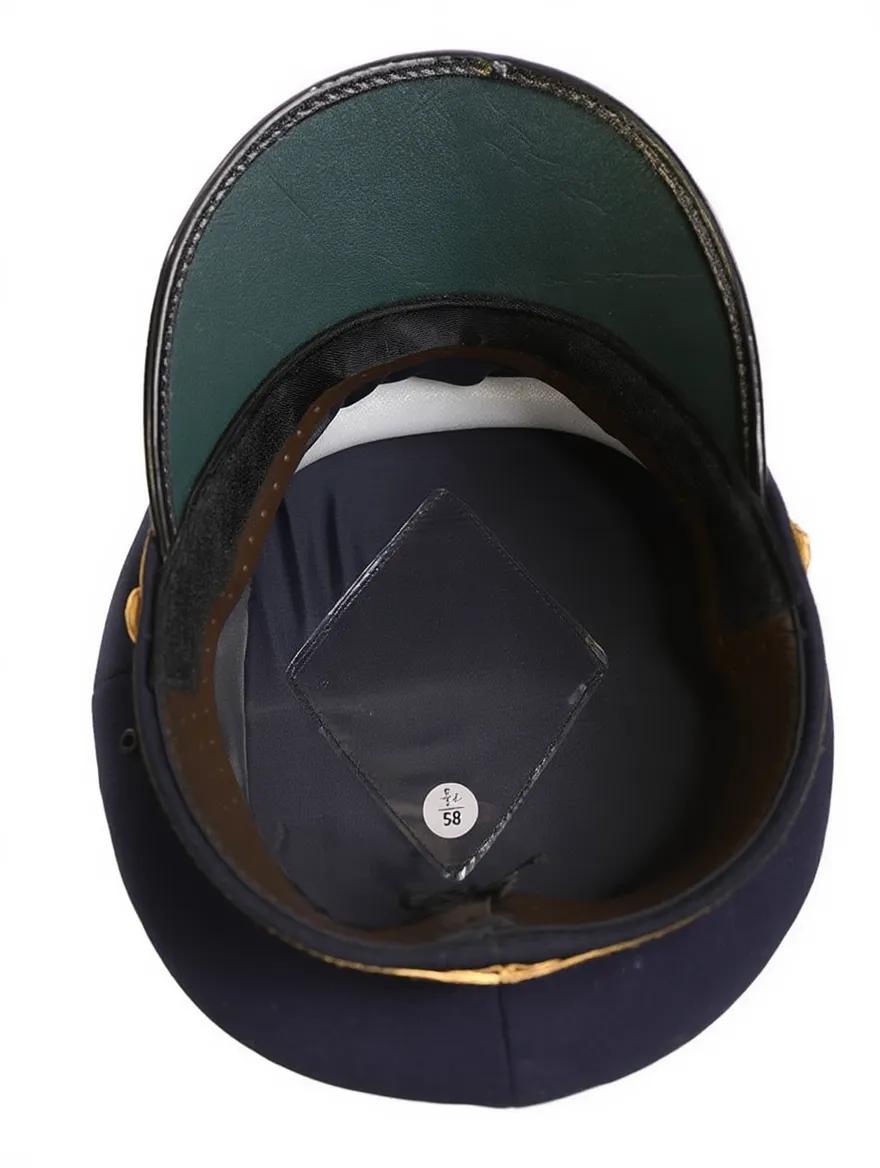 Handmade Reproduction U.S. Army Style Dress Blue & Gold Service Cap ...