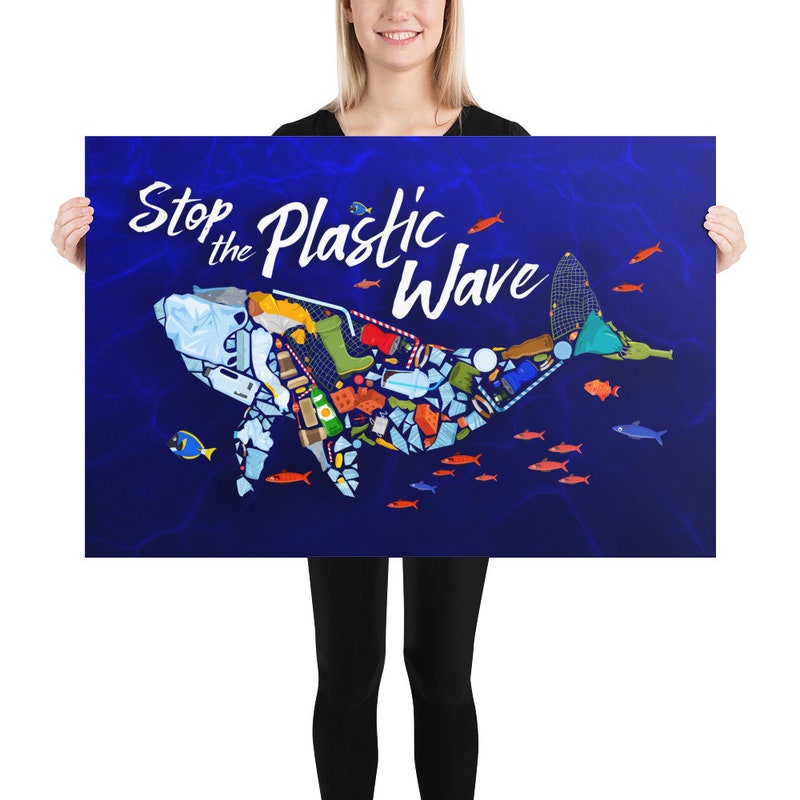 Save the Ocean Poster - Etsy