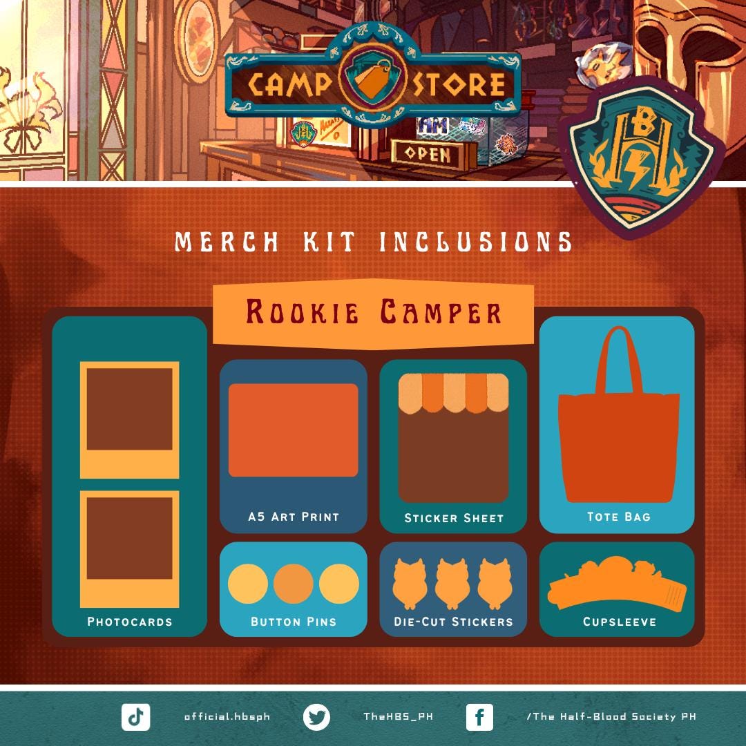 Half-blood Society || Percy Jackson Fan-made Merchandise Bundle/kit - Etsy