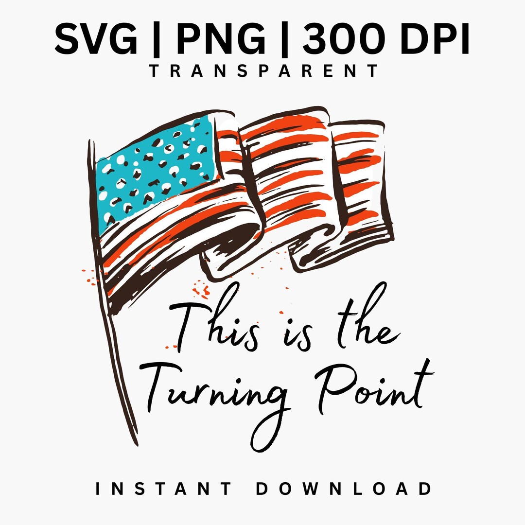 This is Our Turning Point 09-10-2025 USA Charlie Kirk Remembrance Png ...