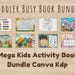 Mega Busy Book Printable Bundle, 600+ Pages Toddler Learning Binder ...