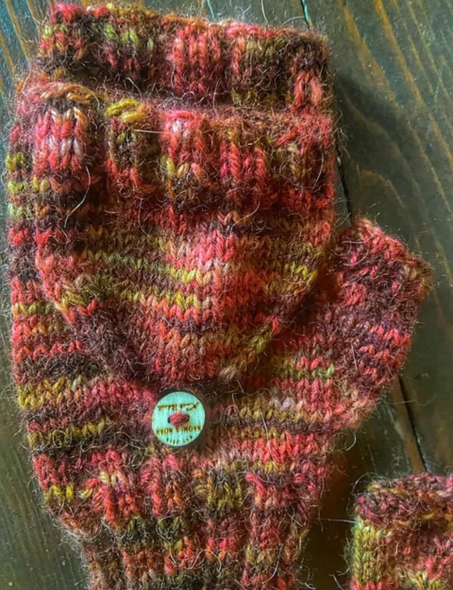 Flip Top Mittens Knitting Pattern: Convertible Fingerless Gloves (PDF ...