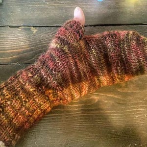 Flip Top Mittens Knitting Pattern: Convertible Fingerless Gloves (PDF ...