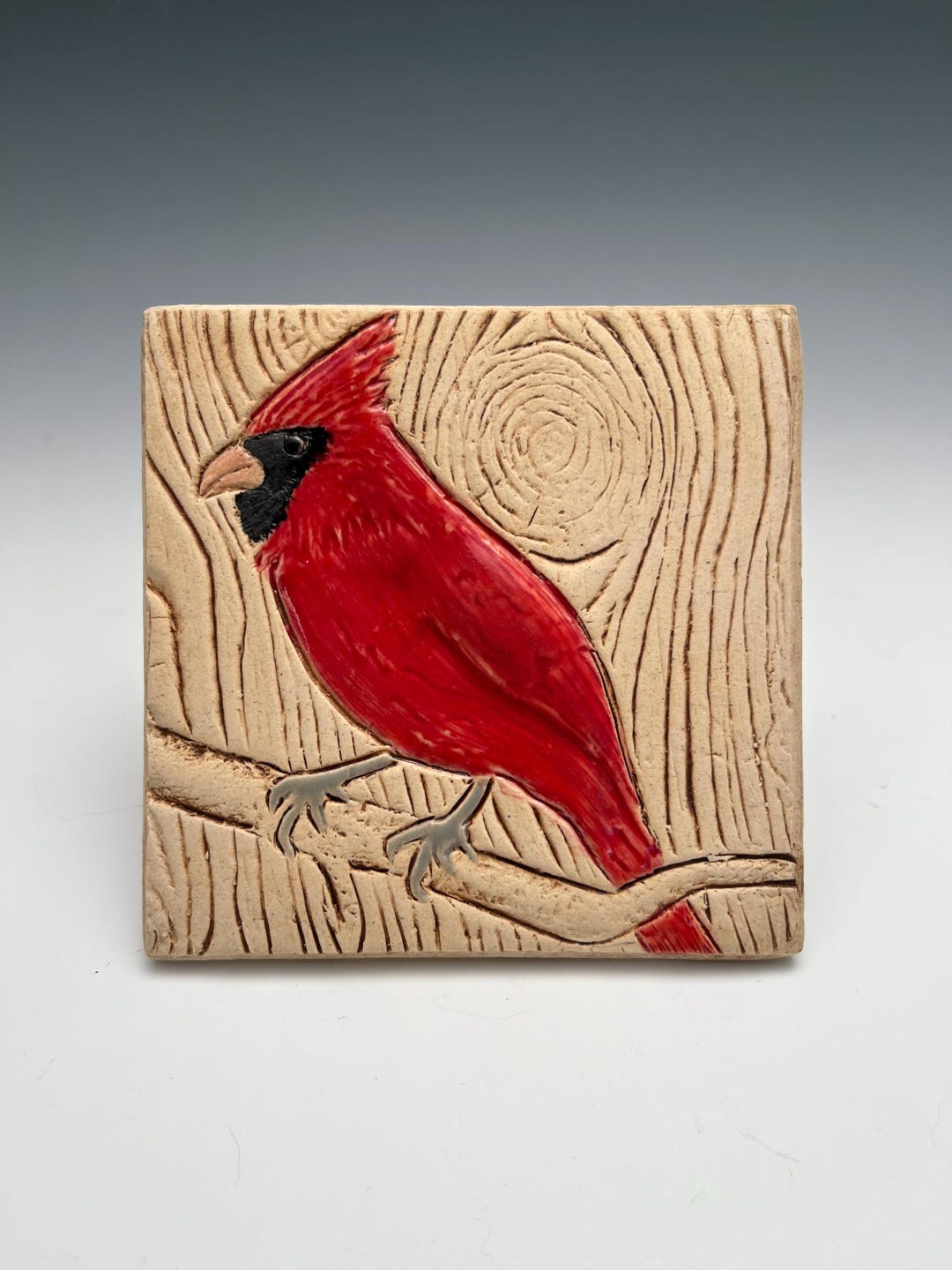 Cardinal Tile - Etsy