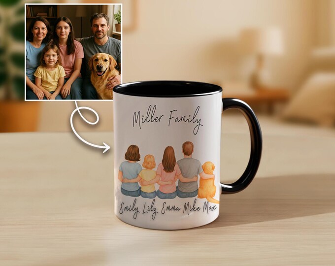 Personalized Family Mug Family Mug Custom Family Mug Family Gift ...