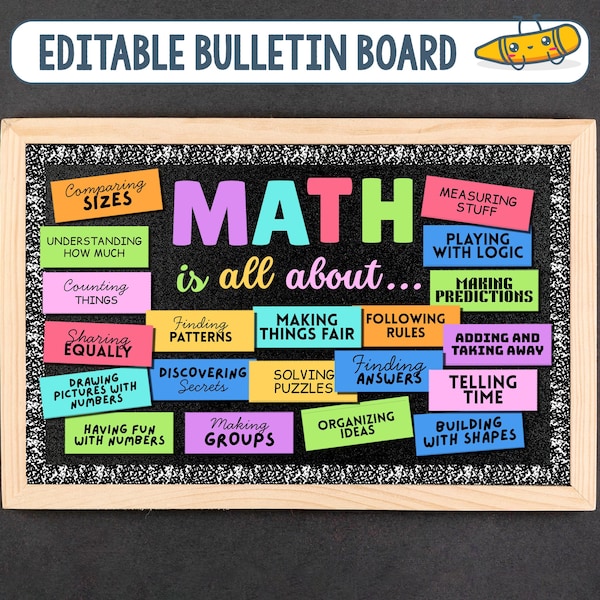 Math Door Decor - Etsy
