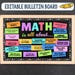 Math Bulletin Board Kit Editable, High School Math Bulletin Board Ideas ...