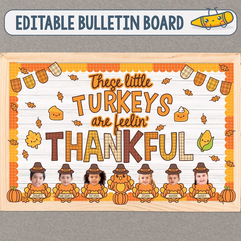 November Bulletin Board - Etsy