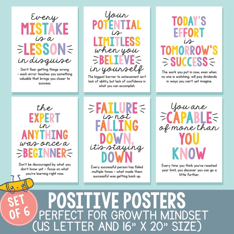 Positive Posters - Etsy