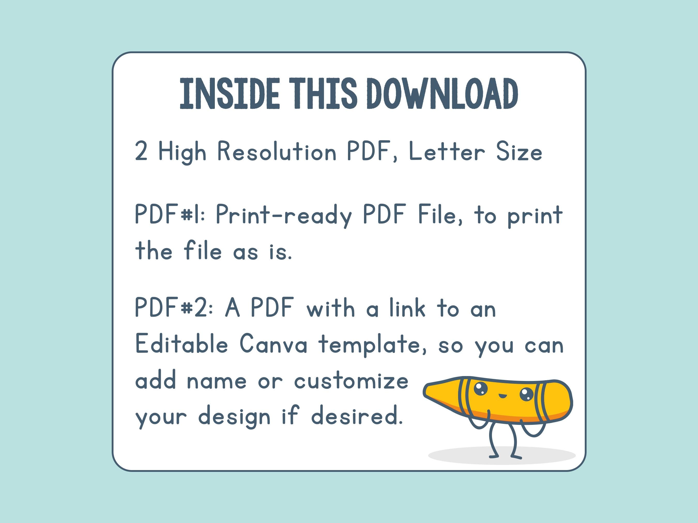 Editable Back to School Survival Kit Tag, Printable First Day of School ...
