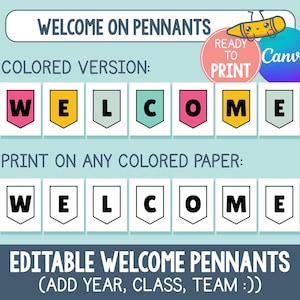 Welcome Back to School Bulletin Board, Editable Bulletin Board Ideas ...