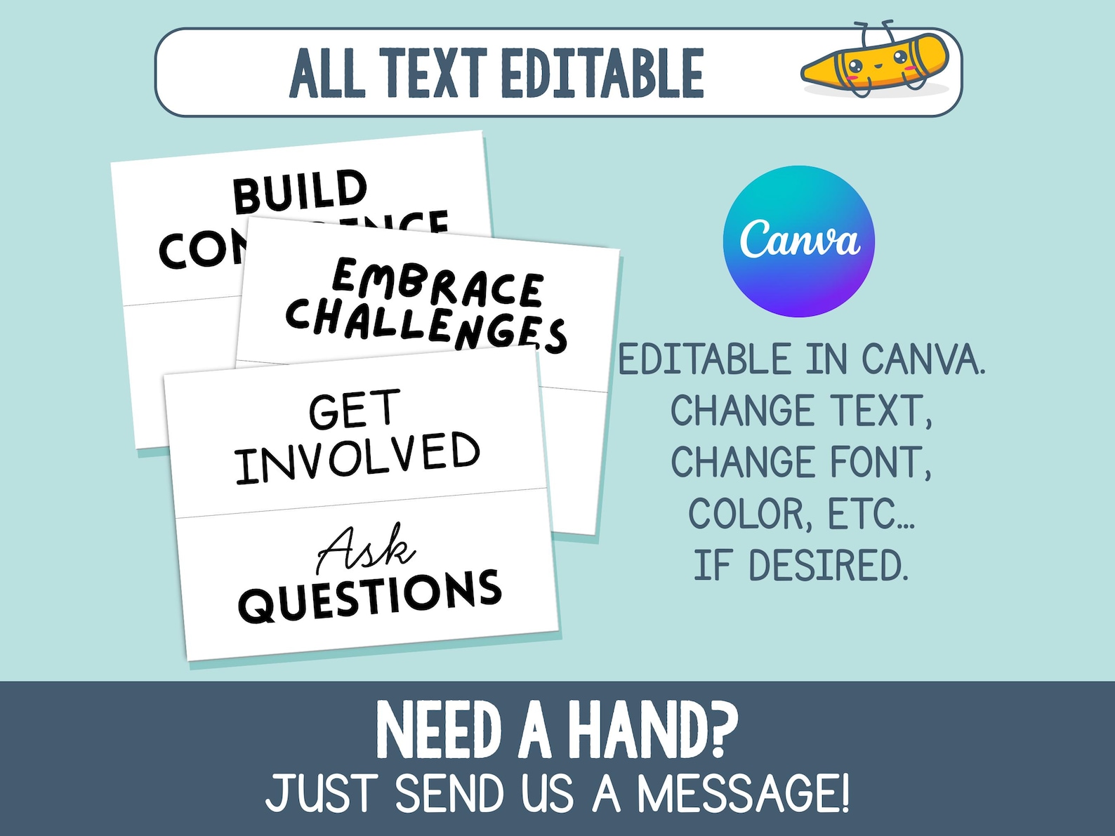 Editable Back to School Board Bulletin Board Set, This is Your Year ...