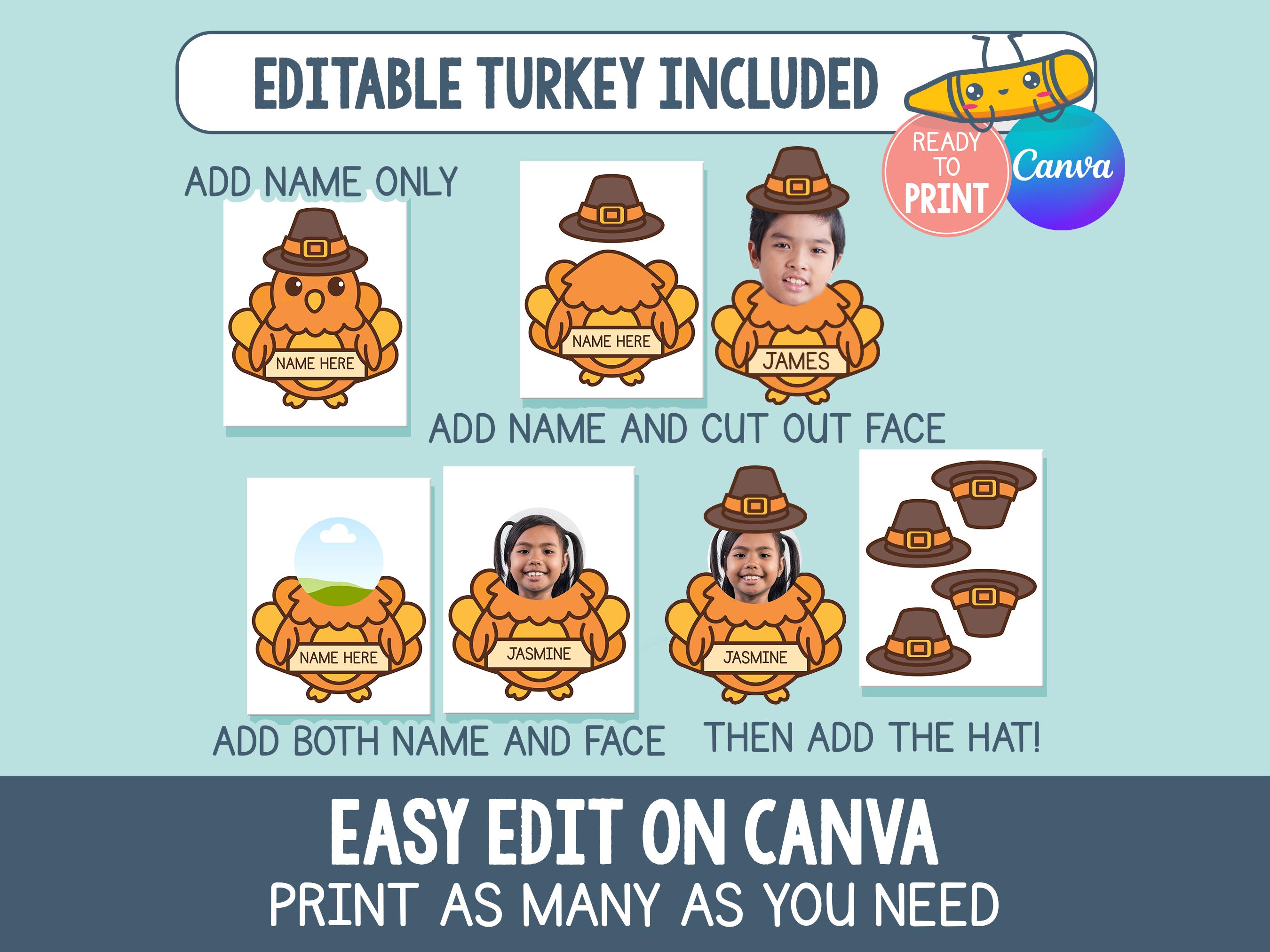 Editable Thanksgiving Bulletin Board Ideas, Thankful Bulletin Board Set ...