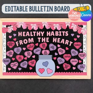 Heart Healthy Bulletin Boards - Etsy