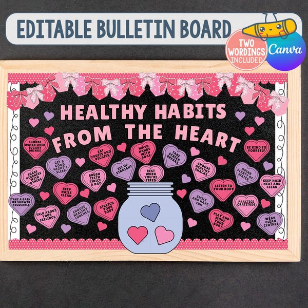 Heart Health Bulletin Boards - Etsy