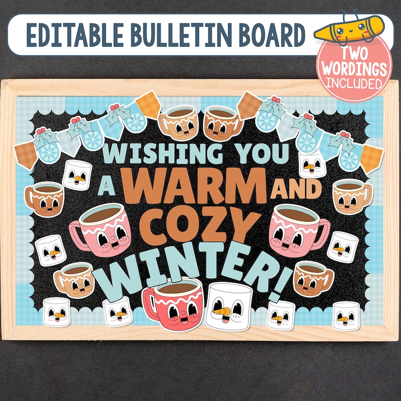 Hot Cocoa Bulletin Board - Etsy