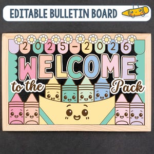 Welcome Back to School Bulletin Board Idea, Editable First Day of ...