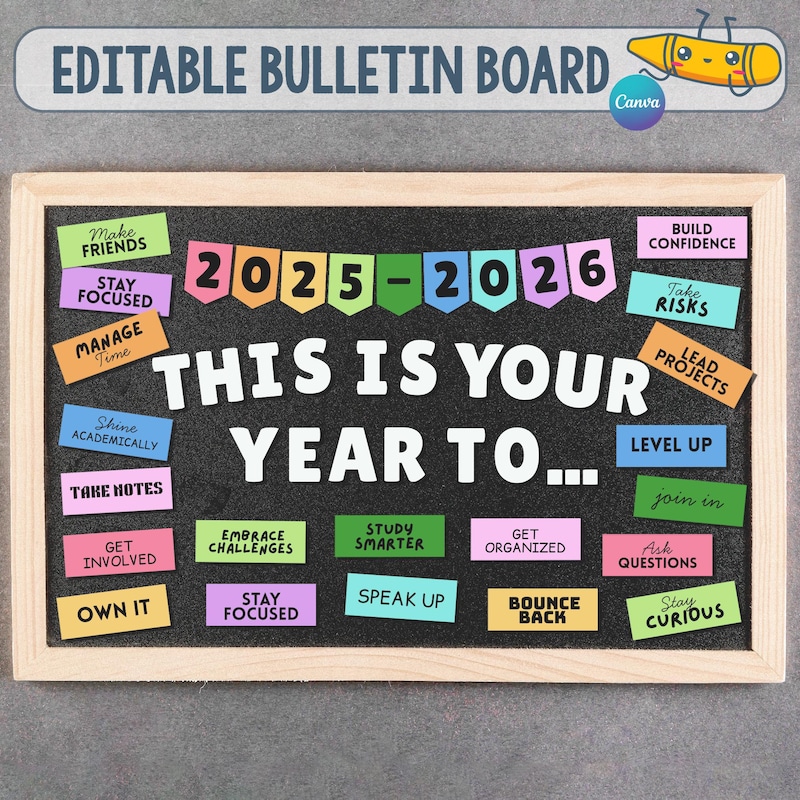 This is Your Year to Bulletin Board - Etsy