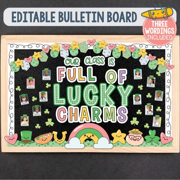 Lucky Charm Bulletin Board - Etsy