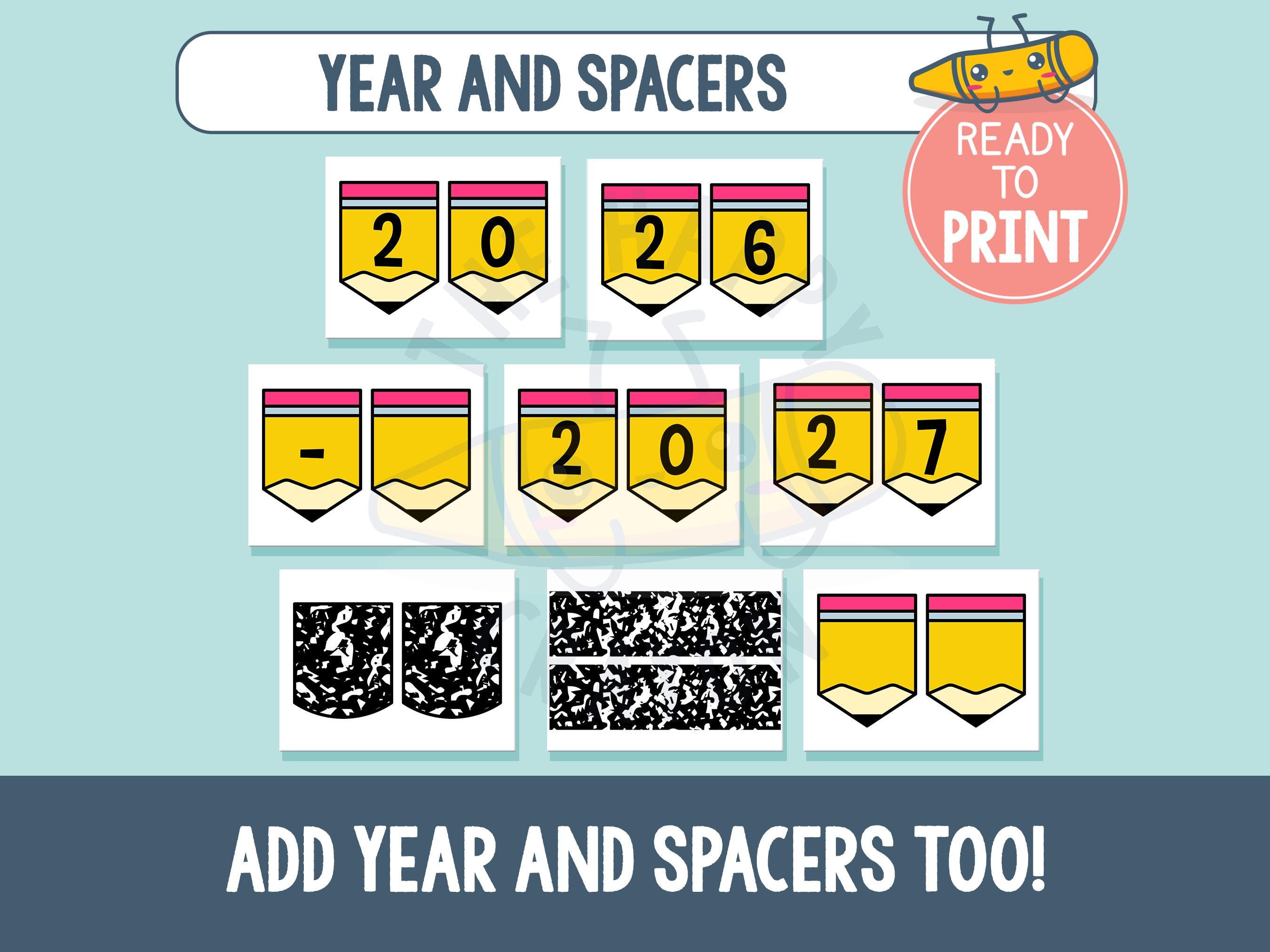 Welcome Back to School Bulletin Board Kit, Printable First Week of ...
