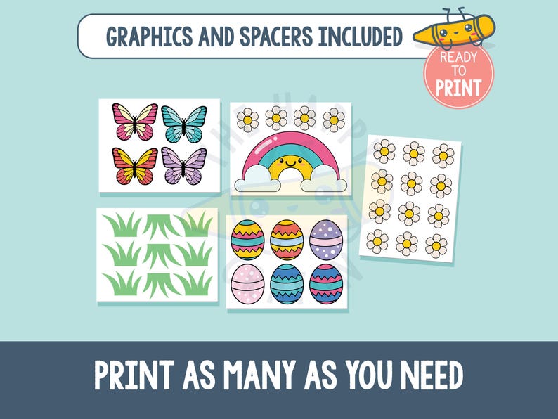 Easter Bunny Bulletin Board Ideas, Spring Classroom Décor Printable ...