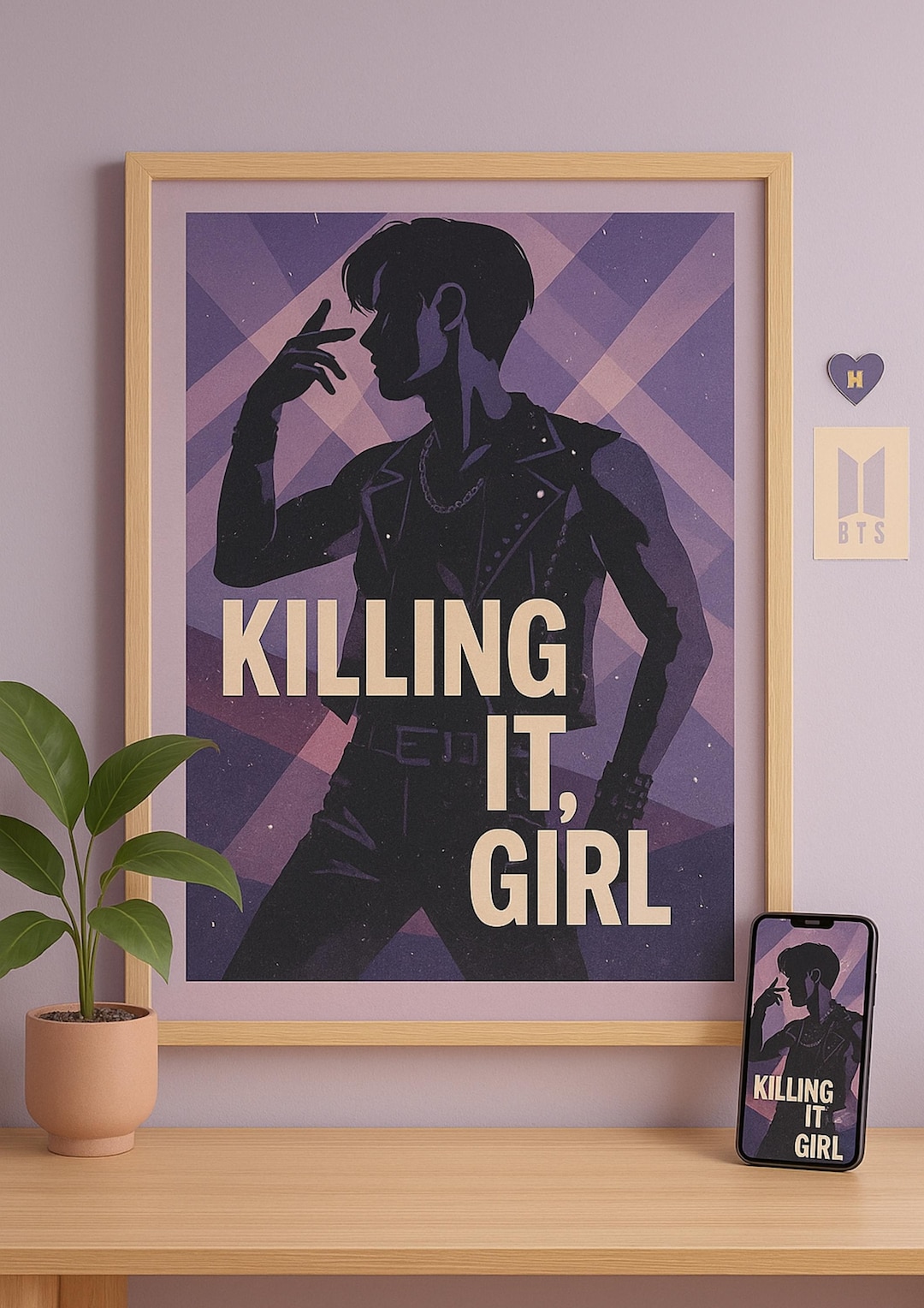J-HOPE – Pastel Kpop Poster BTS | Hope Inspired Digital Art Print ...