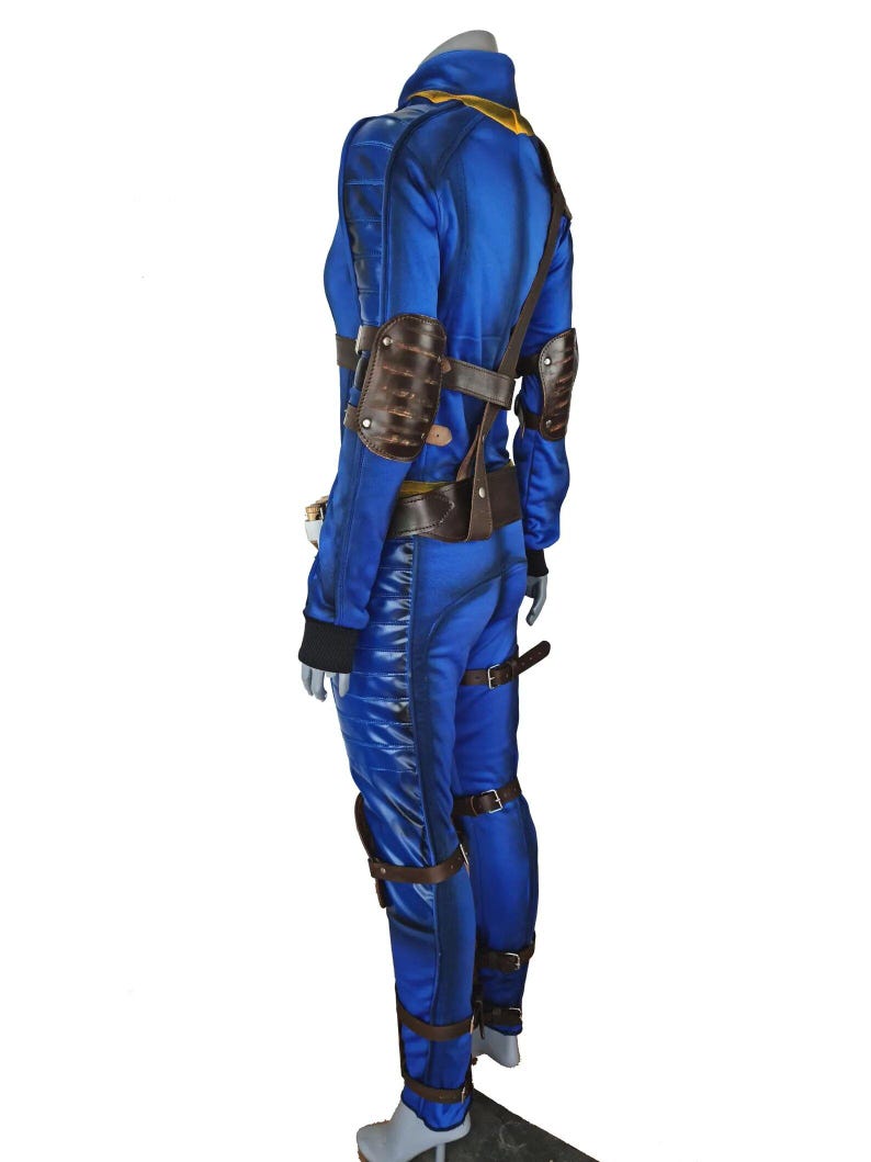Lucy Maclean Vault Suit | Fallout Cosplay Costume With Belt. - Etsy