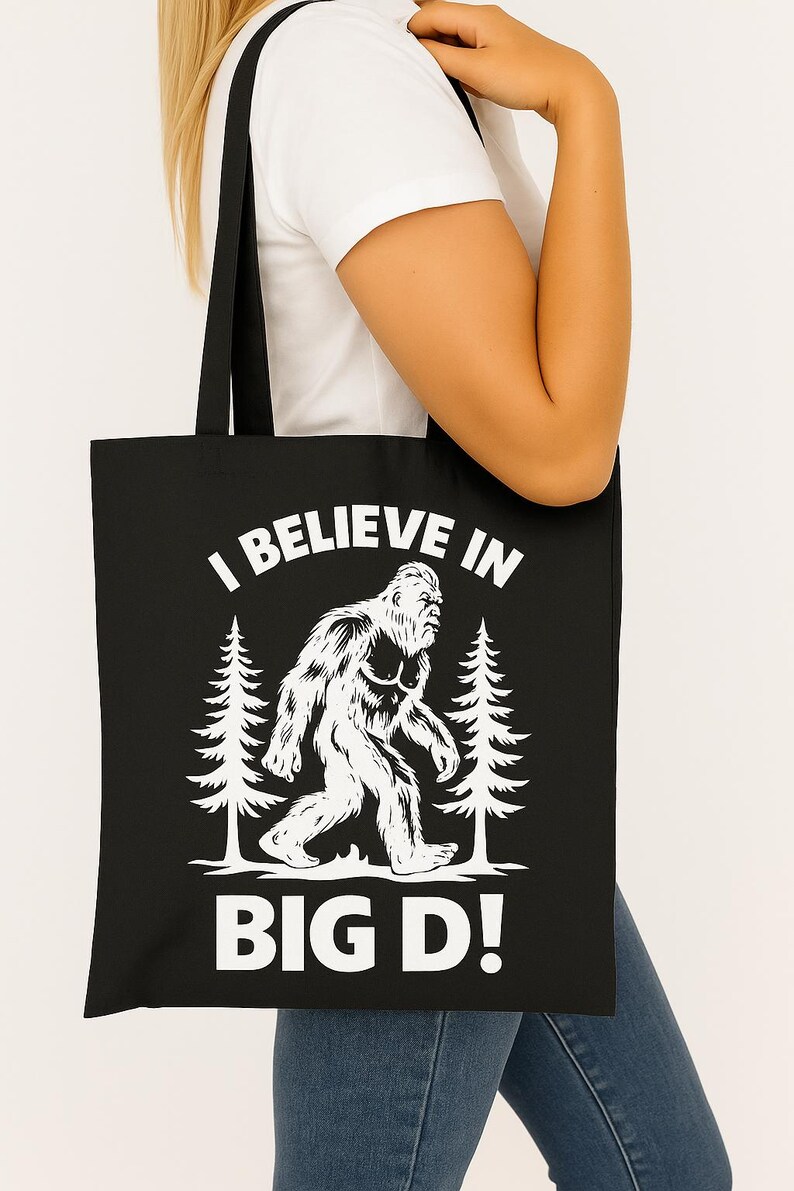 Funny Bigfoot Tote Bag: Spicy Romance, Cryptid Lover Gift - Etsy