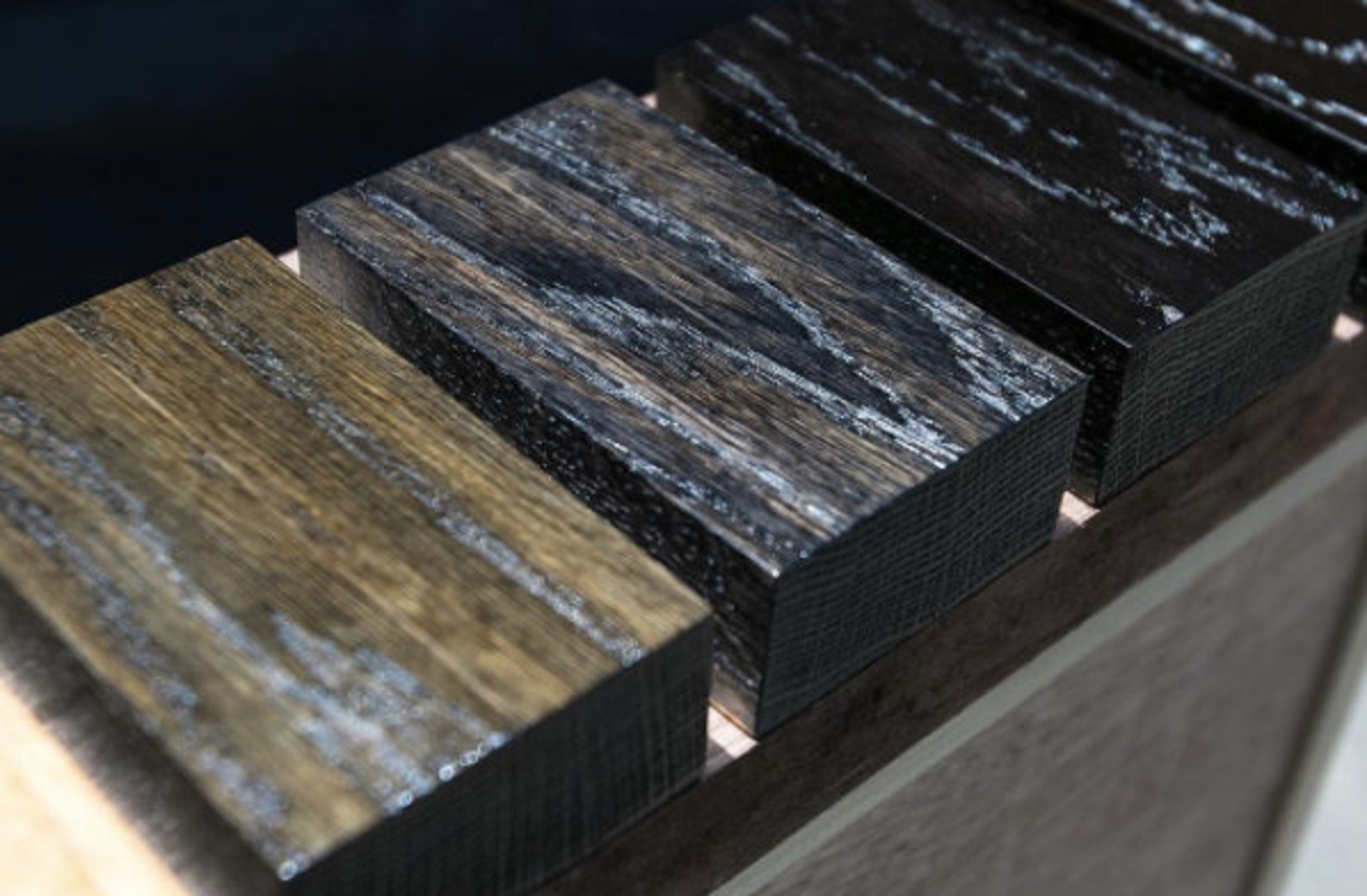 Custom Wood Samples, Stain and Finish Options // Walnut, White Oak, Ash ...