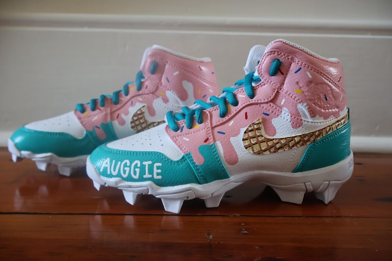 100% Customizable Youth Baseball Cleats - Etsy