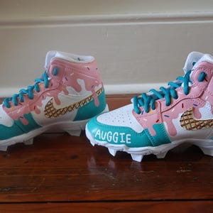 100% Customizable Youth Baseball Cleats - Etsy
