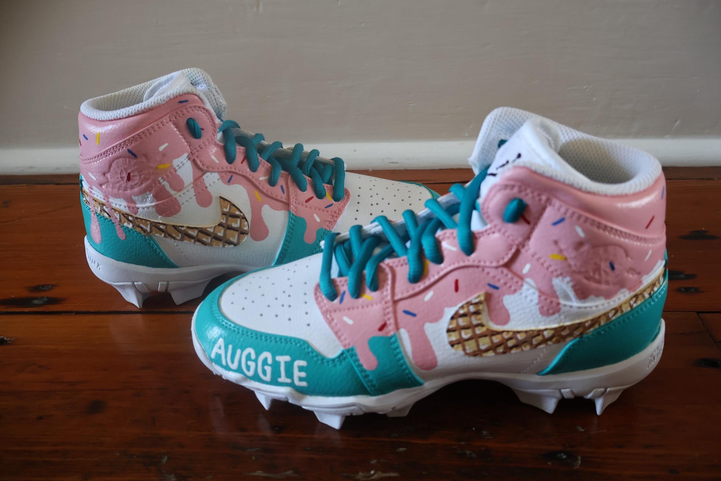 100% Customizable Youth Baseball Cleats - Etsy