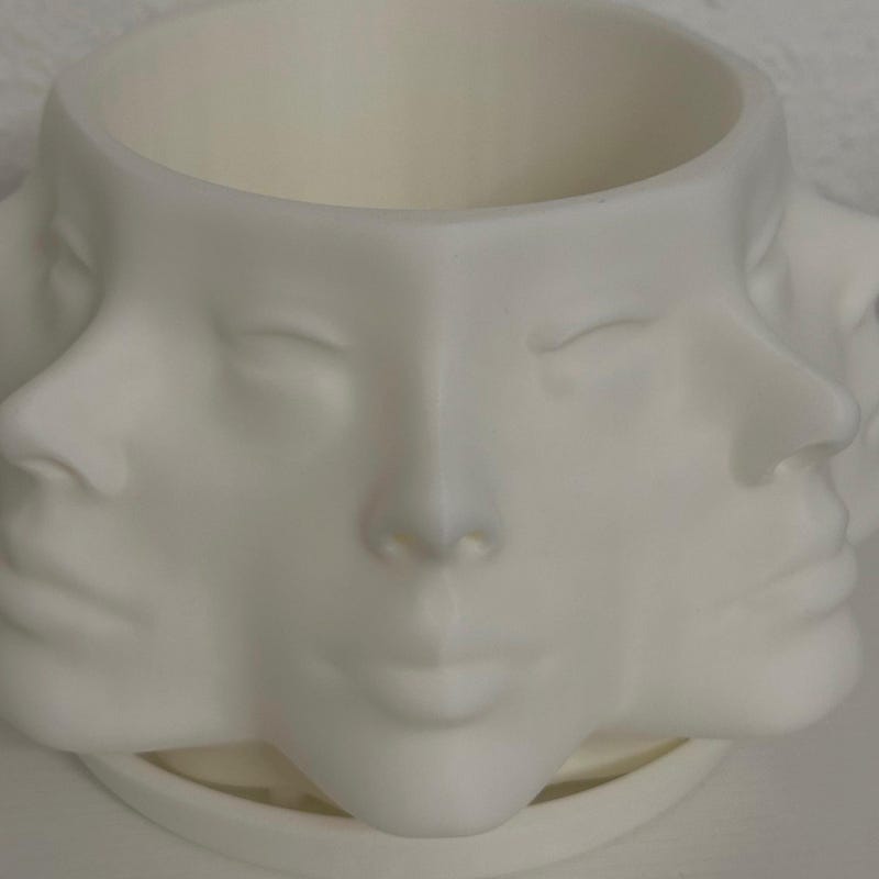 Multi Face Planter - Etsy