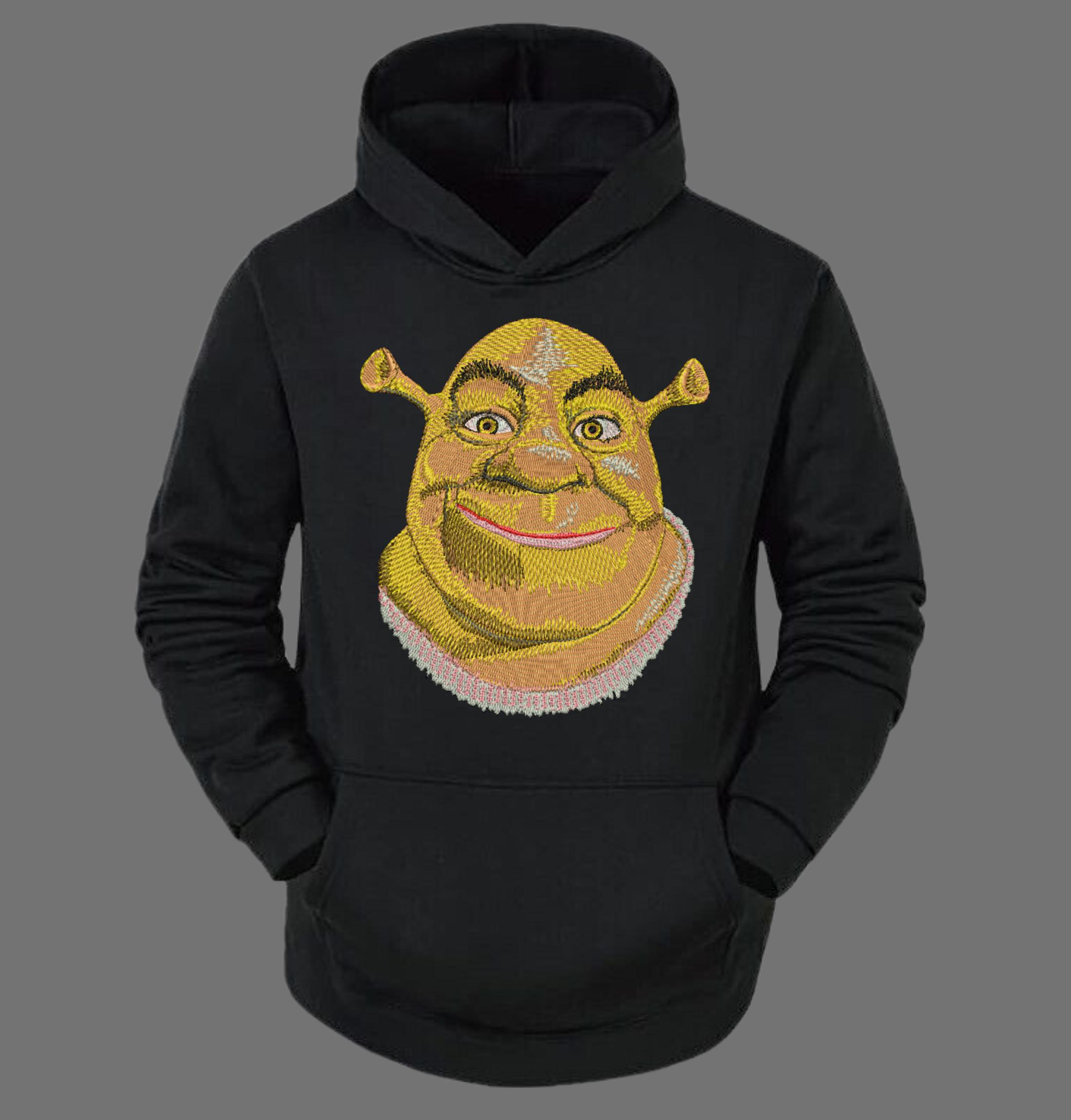 Shrek Embroidery Design Cartoon Machine Embroidery Hugging Woody ...