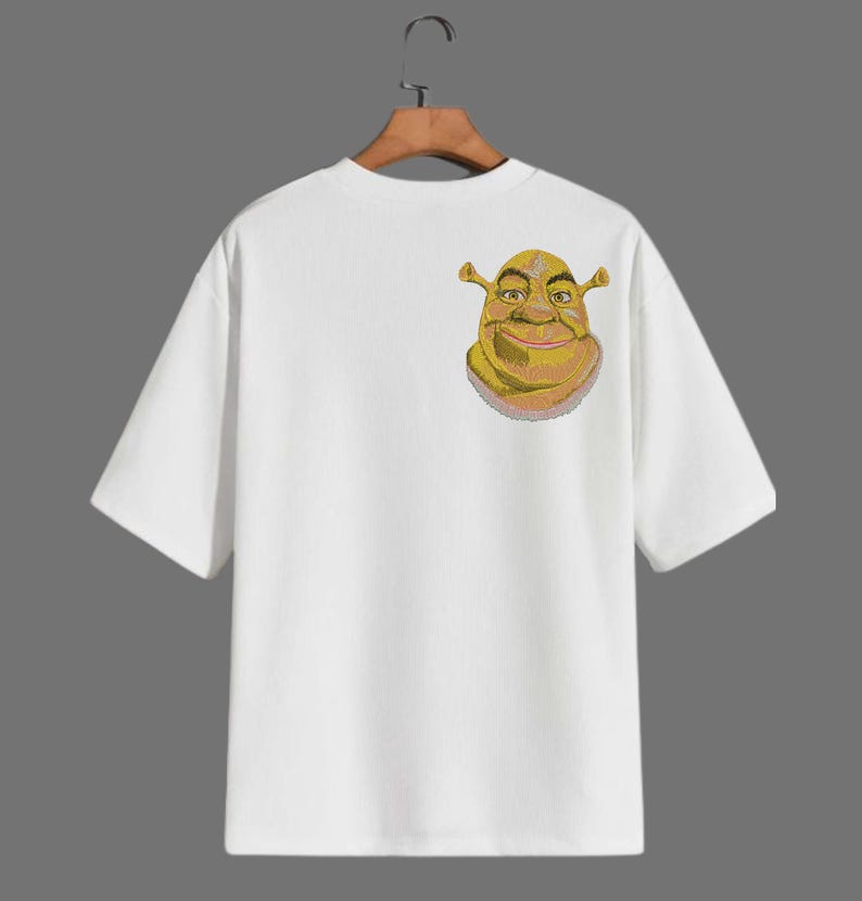 Shrek Embroidery Design Cartoon Machine Embroidery Hugging Woody ...