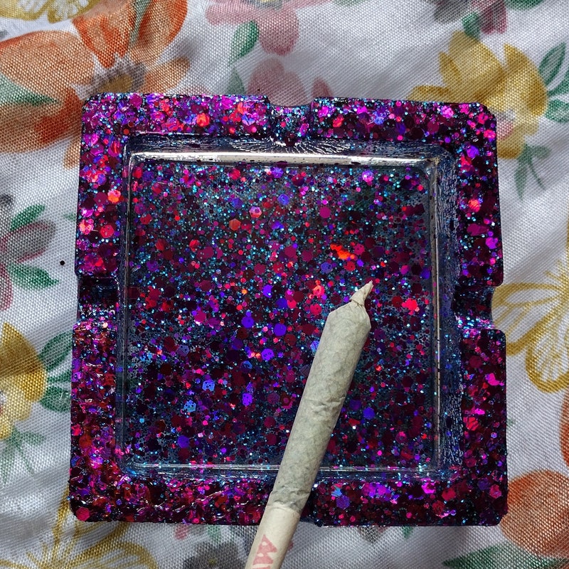 Glitter Ashtray - Etsy