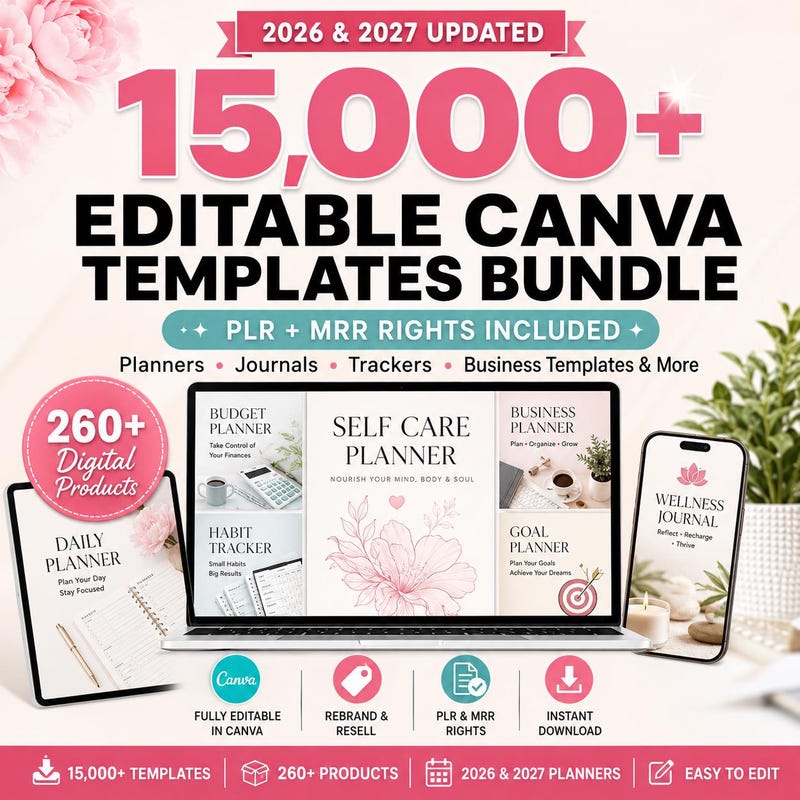 Best Selling Canva Templates - Etsy