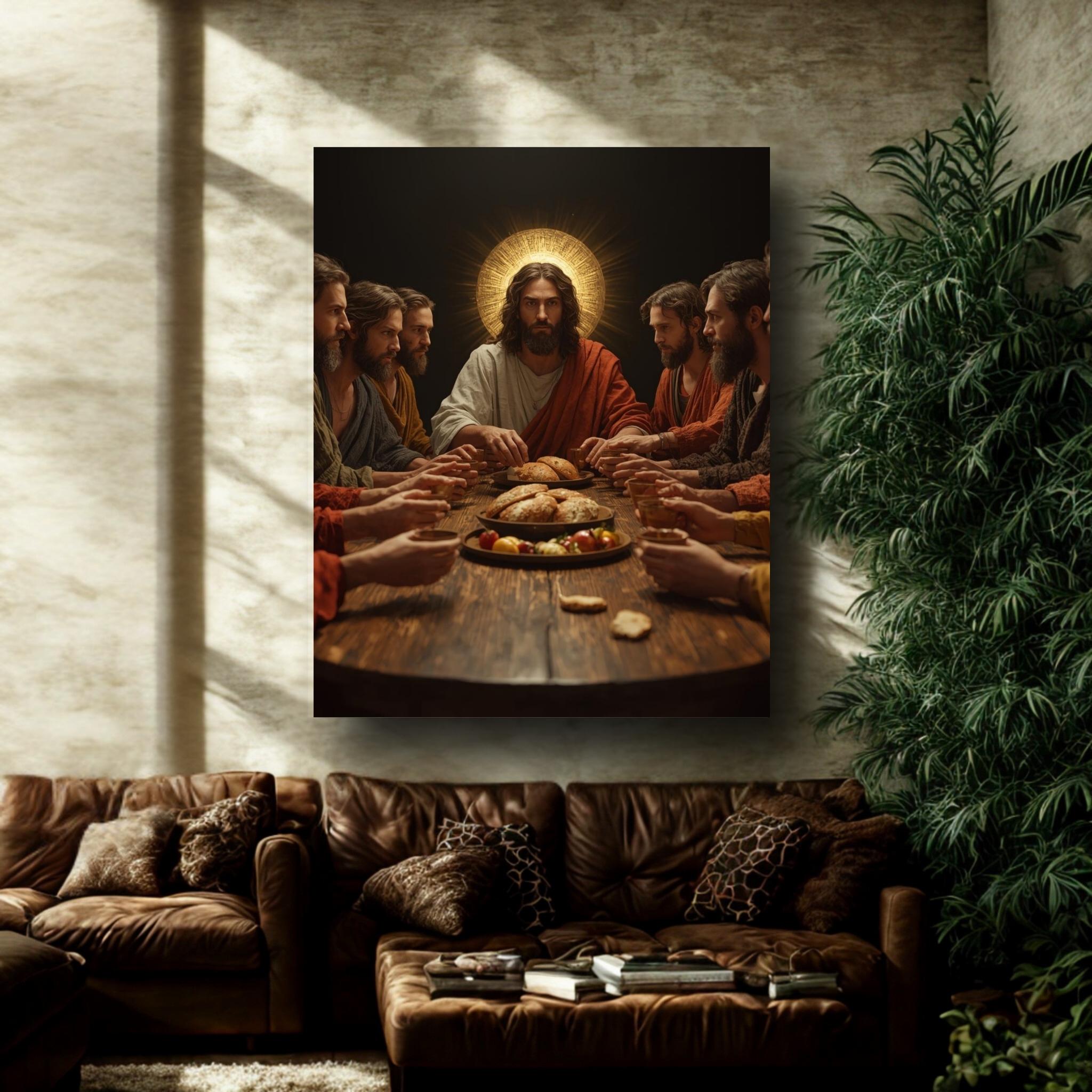 Christ Appears to Seven Disciples Printable Art | Christ With Seven ...