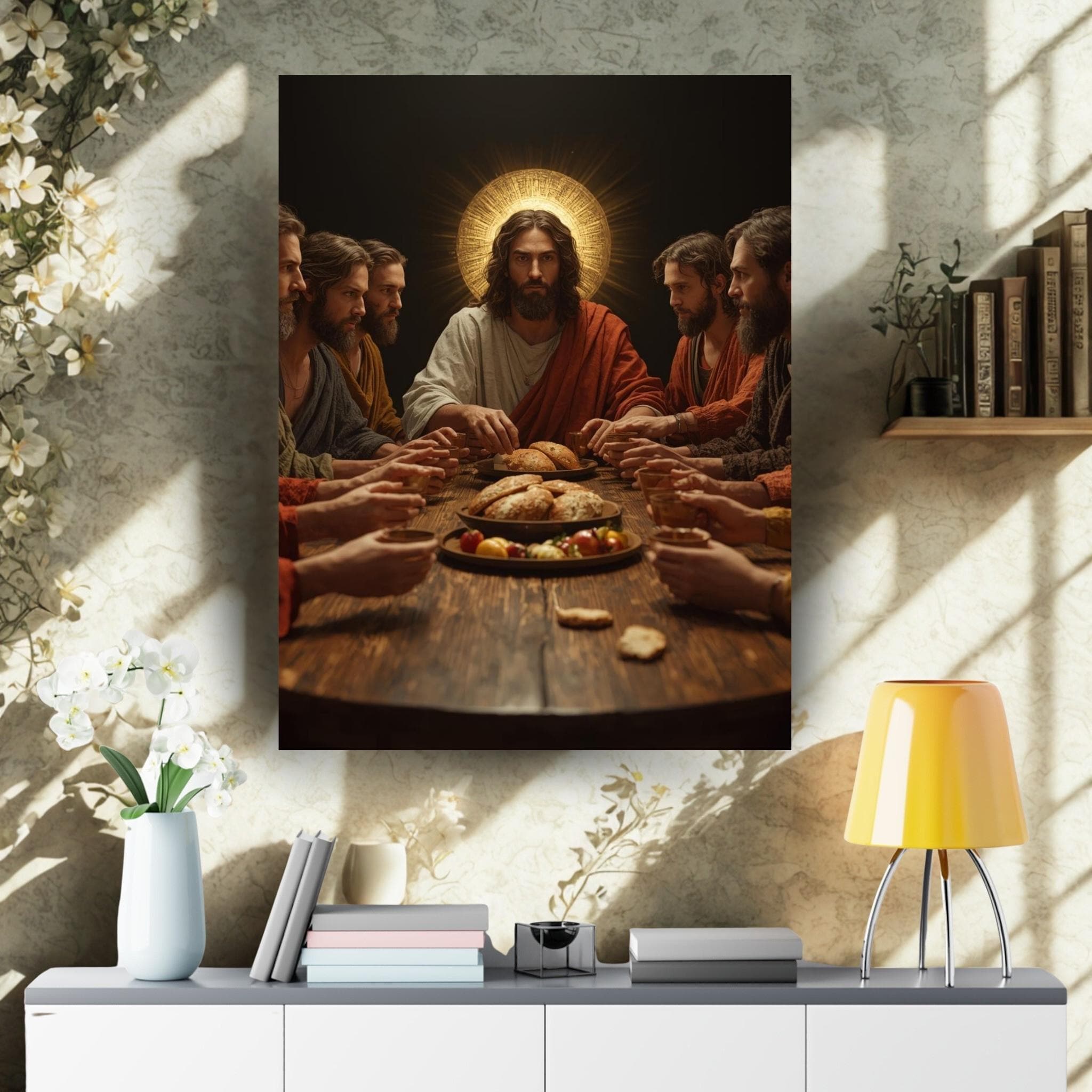 Christ Appears to Seven Disciples Printable Art | Christ With Seven ...