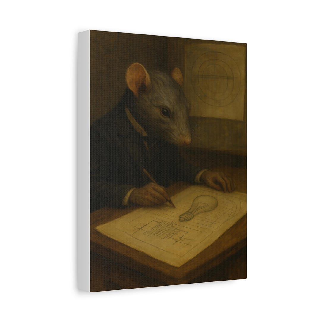 The Inventor Rat - Etsy
