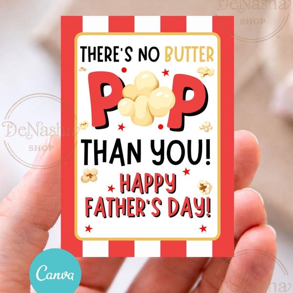 Fathers Day Popcorn - Etsy