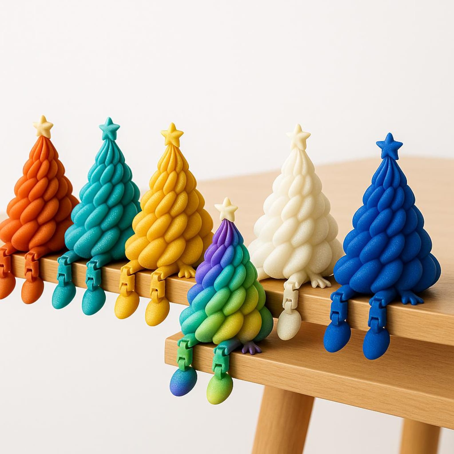 Articulated Christmas Tree STL • Cute 3D Printable File • Kawaii ...