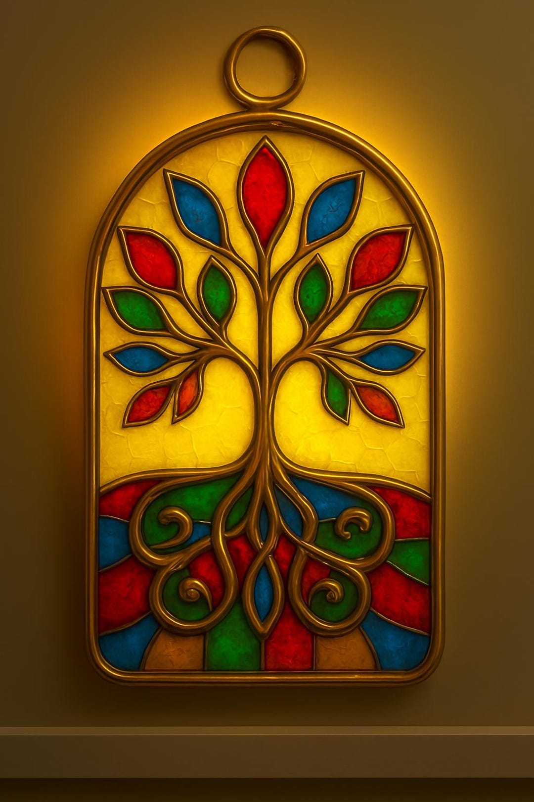 Tiffany Stained Glass STL | 3D Print File | Window Panel & Wall Decor ...