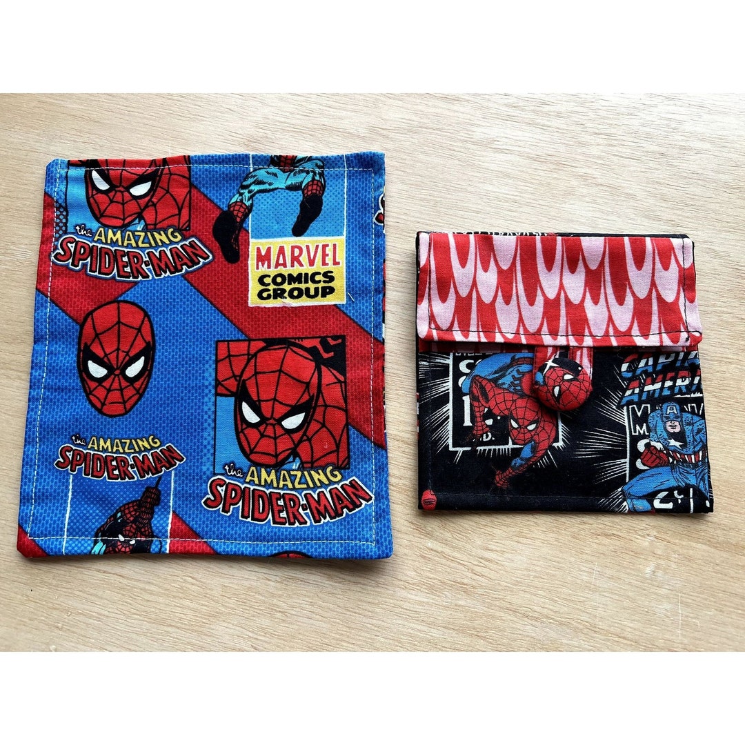 Handmade the Amazing Spiderman Fabric Mug Cup Rug Coaster and Pouch - Etsy